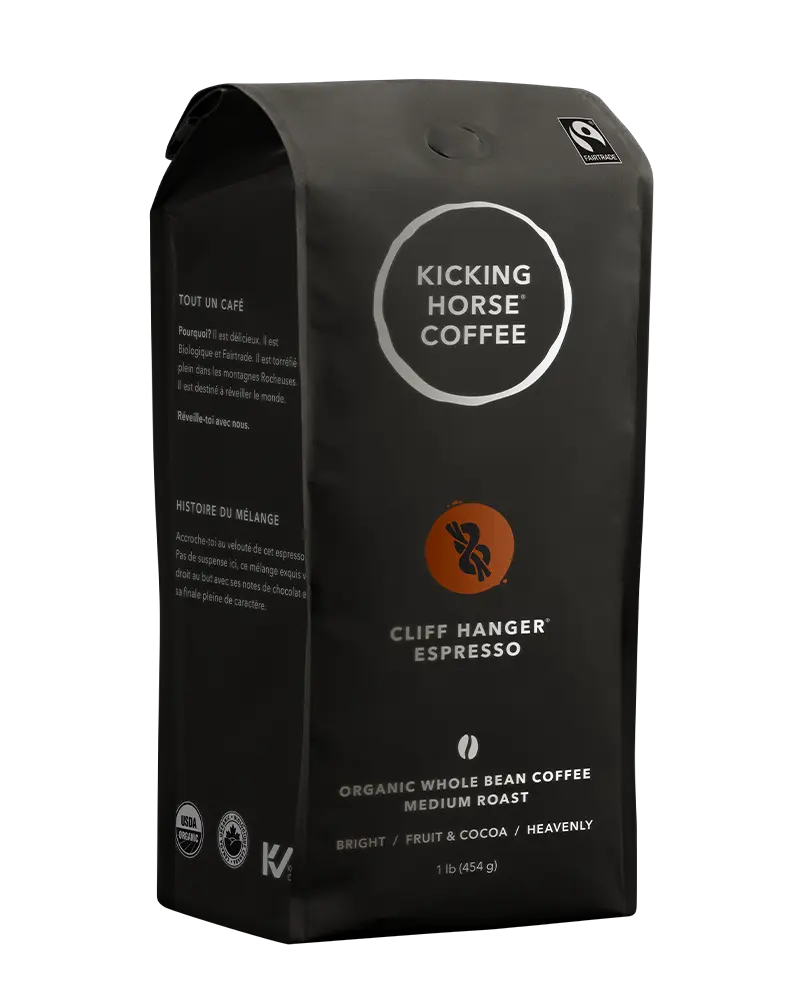 Kicking Horse Coffee - Cliff Hanger Espresso – Kicking Horse Coffee ...